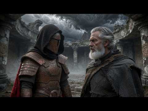 Baylan Skoll Meets the Revan in an Ancient Jedi Temple