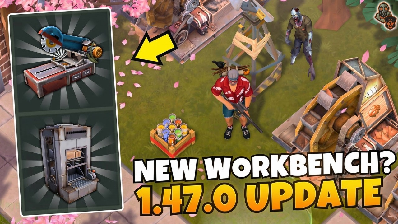 MASSIVE 1.47.0 UPDATE! NEW MAP AND WORKBENCH | Last Day on Earth (LDOE ...