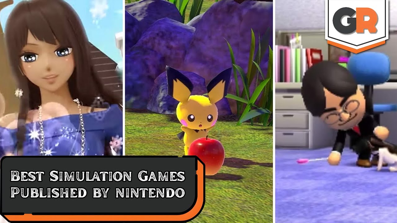 Best Simulation Games Published By Nintendo - YouTube