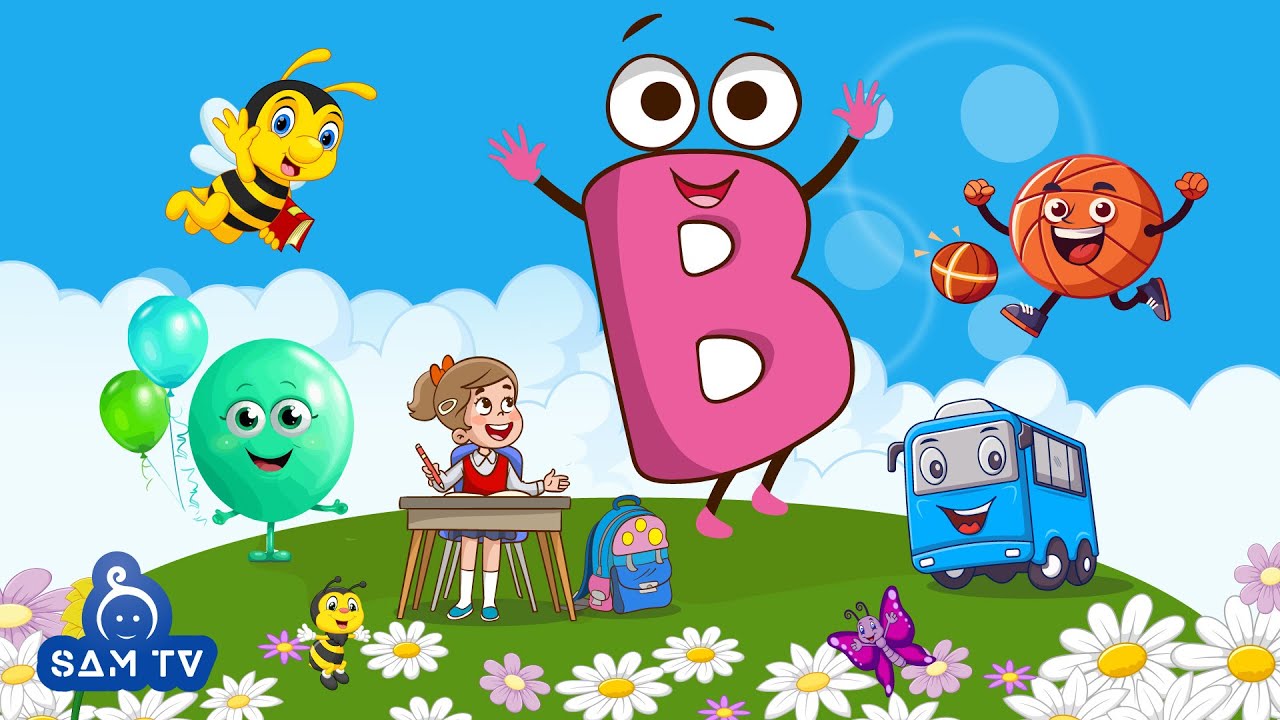 Learn the Alphabet: Letter B | Master the Letter B: Tracing Tutorial ...