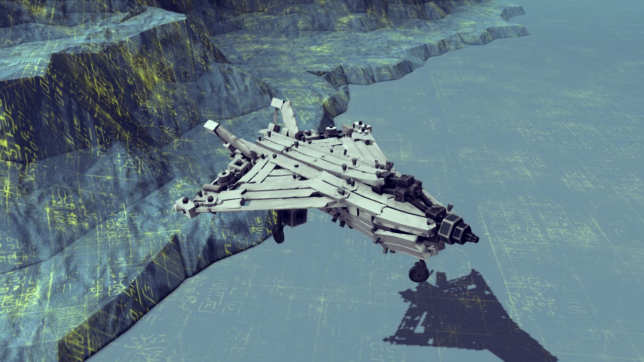 Besiege: Boeing X-32 VTOL, JSF Contest Loser - YouTube