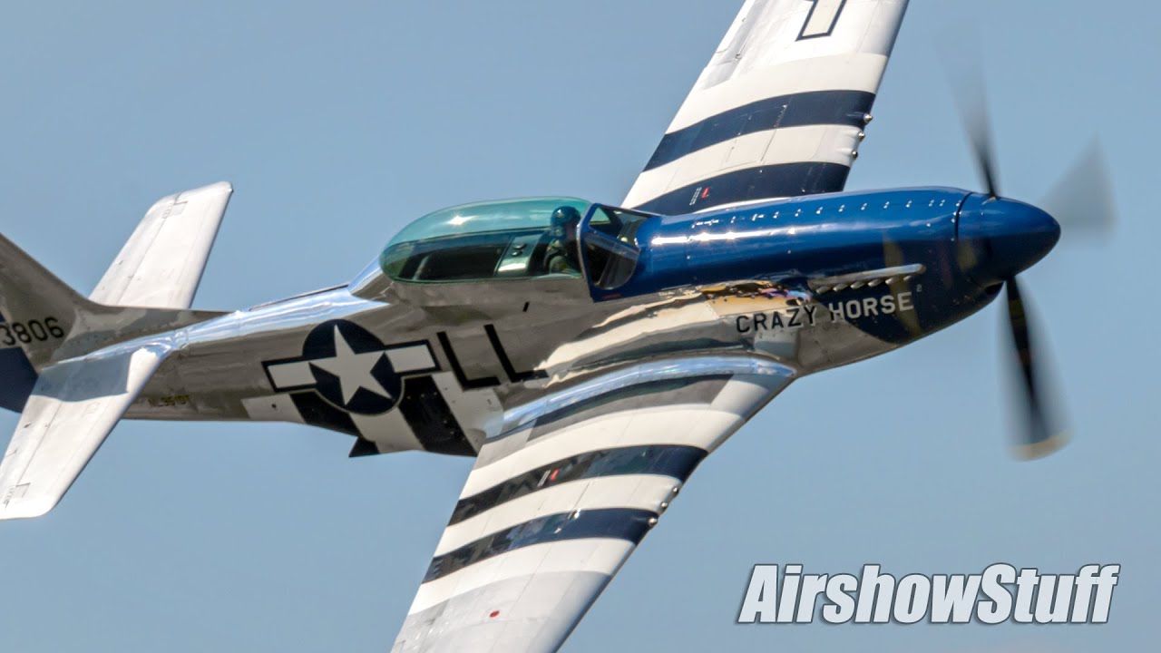 P-51 Mustang Aerobatics - Lee Lauderback - Sun 'n Fun 2021 - YouTube