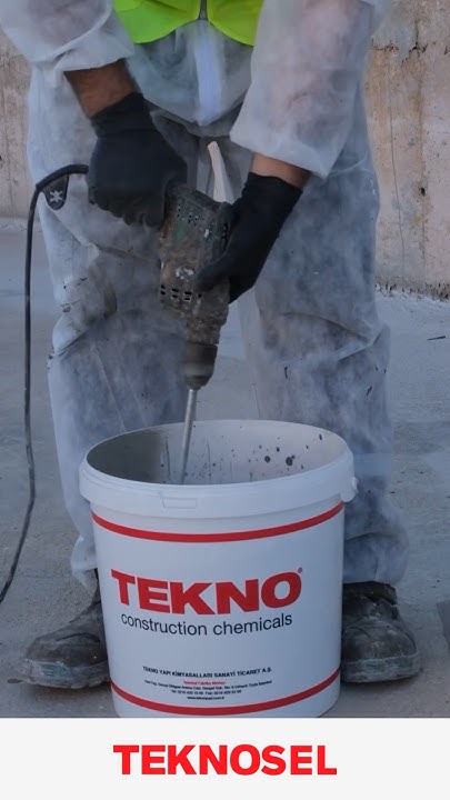 Teknorep 300 EX #tekno #ремонтбетону #teknosel - YouTube