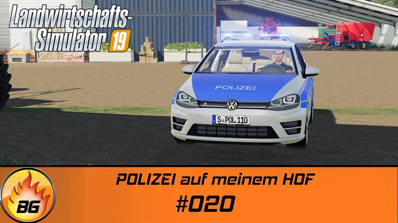 LS19 - LIFE 2 #020 | POLIZEI auf meinen HOF | FARMING SIMULATOR 19 [HD ...
