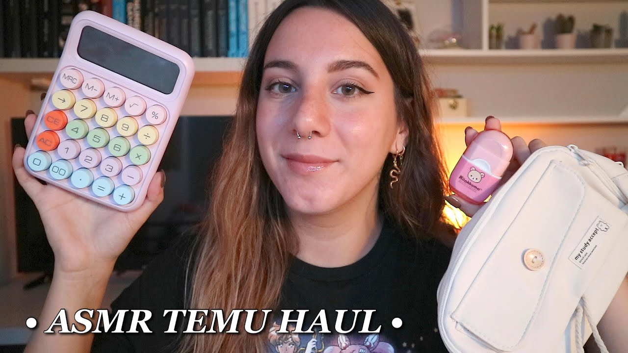 BACK TO SCHOOL: MEGA HAUL MEGA RELAX! [asmr ita, soft whispering] - YouTube