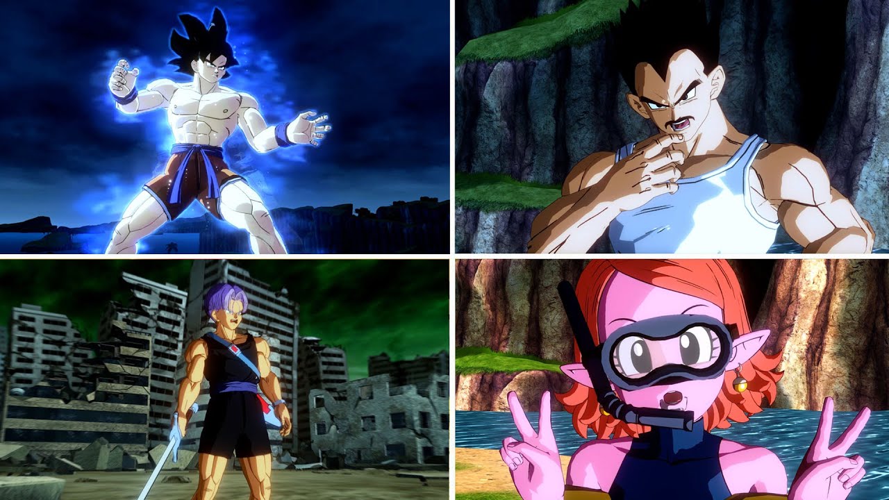 New Revamp Summer Outfits - Dragon Ball Xenoverse 2 Mods - YouTube