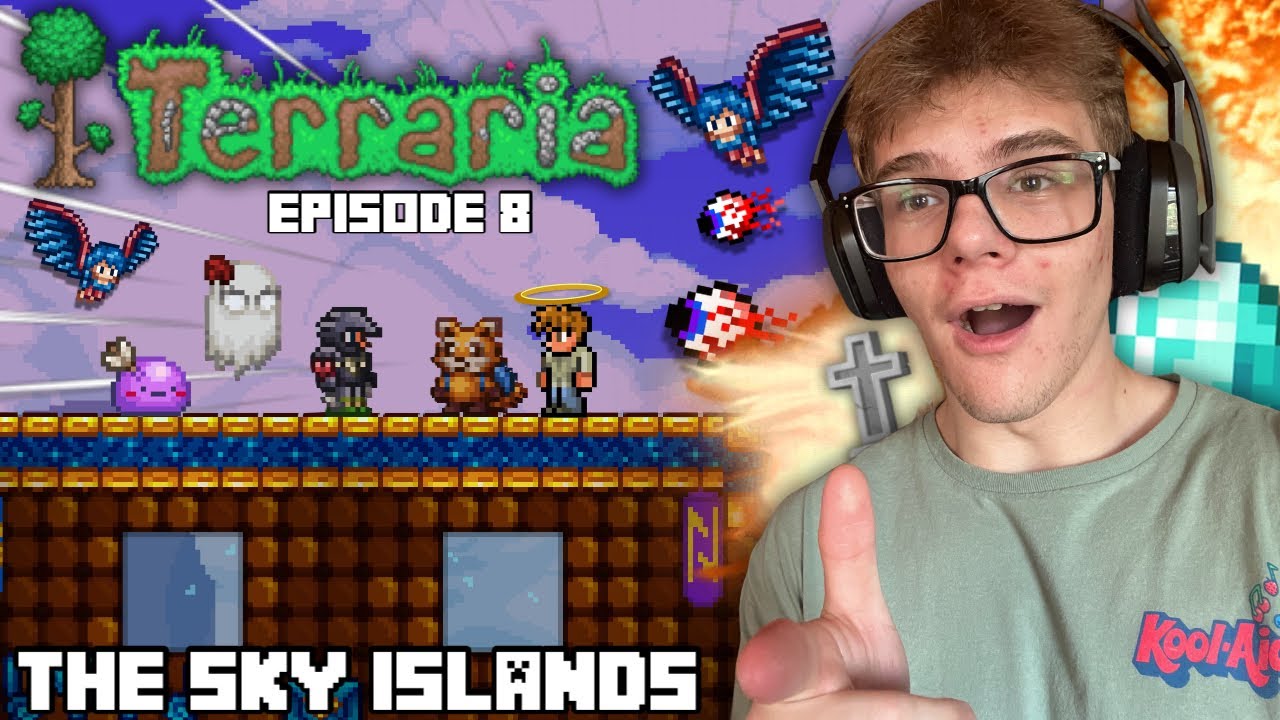 THE TERRARIA NOOB JOURNEYS INTO THE SPACE LAYER FOR THE FIRST TIME ...