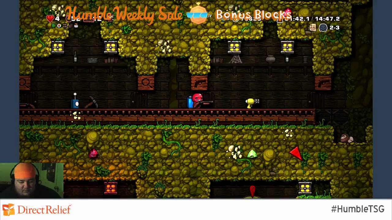 Spelunky- Luckiest Ankh Obtain Ever - YouTube