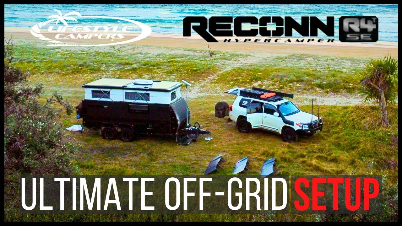 Pt 3 | ULTIMATE POWER & WATER SETUP | Off-Grid Hybrid Camper ...