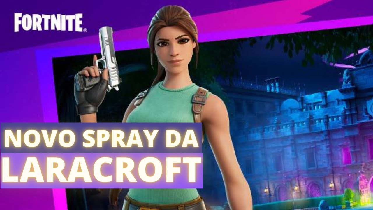 [COMO GANHAR]Como Ganhar Spray Da Lara Croft - YouTube