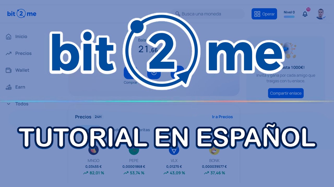 📊 Cómo Funciona Bit2Me 2025 (Exchange Cryptos) - YouTube