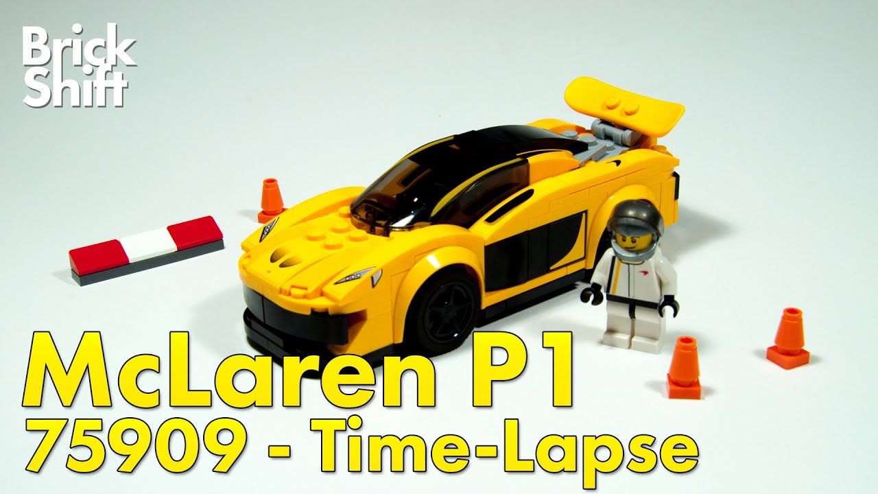 Lego 75909 - McLaren P1 - Time-Lapse Build - YouTube