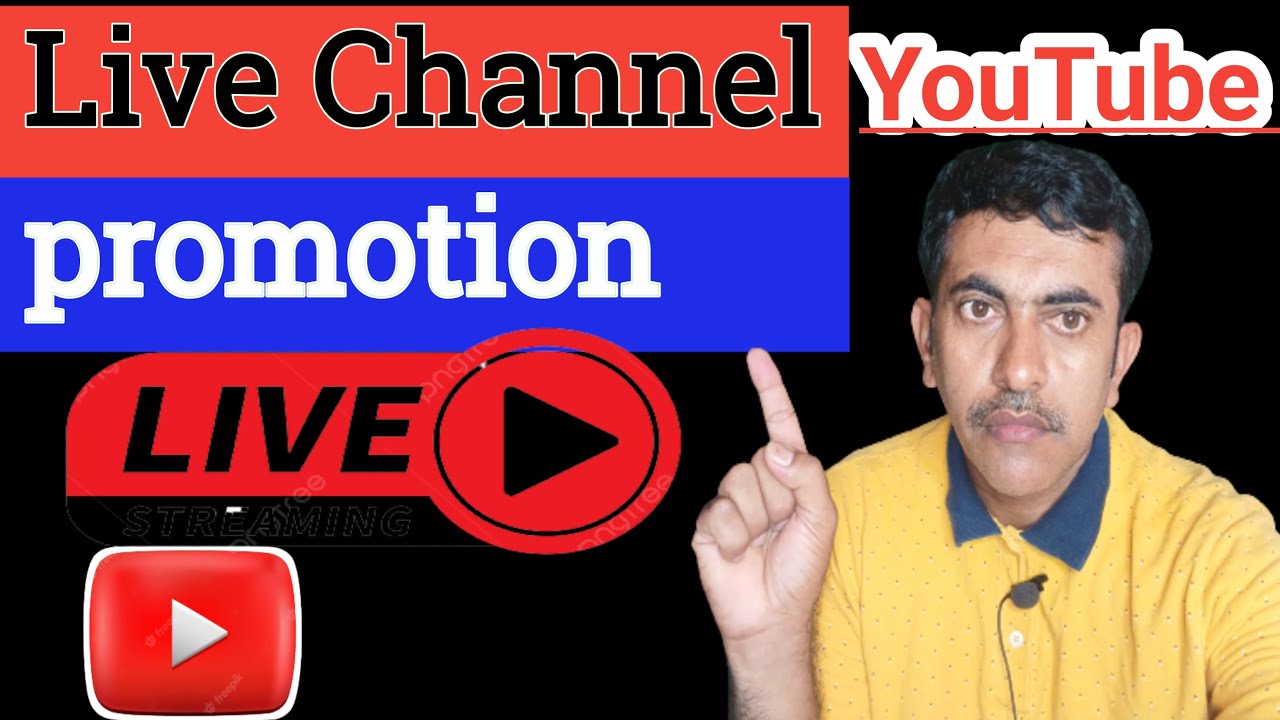 Live Channel promotion | Live streaming Now - YouTube