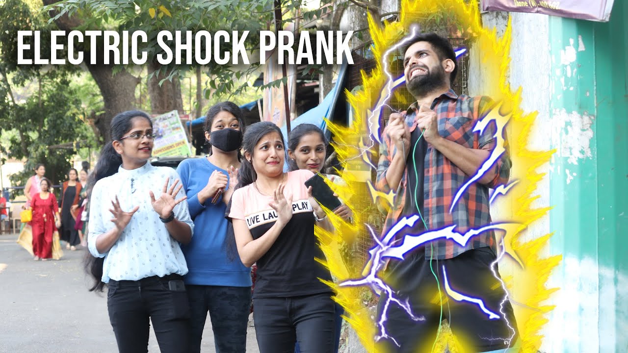 Electric current prank | Sahil Virwani Pranks - YouTube