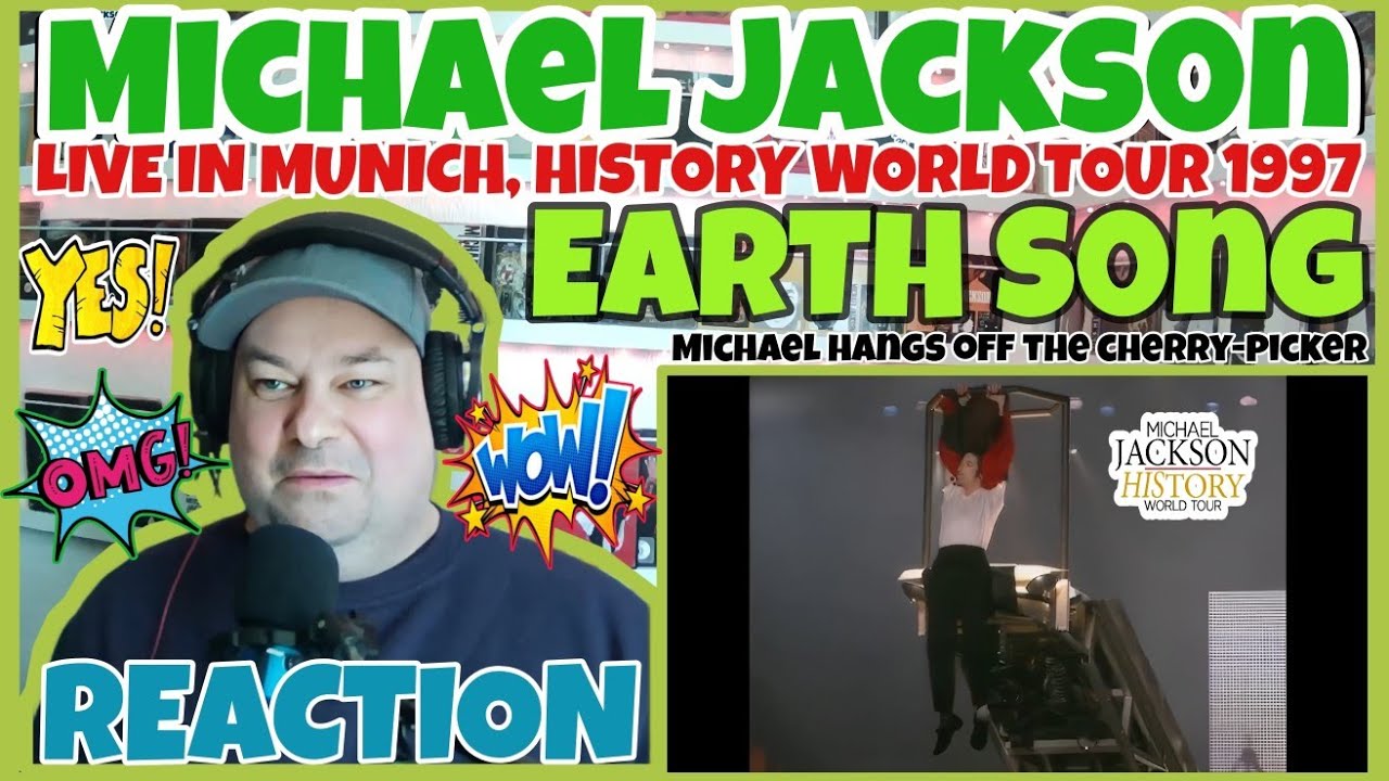 🌟Michael Jackson🌟 Reaction🎵Earth Song🎵 Munich 1997 🔥History Tour🔥 - YouTube