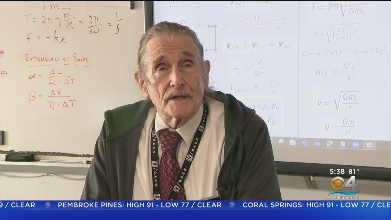Meet Miami-Dade County's Longest-Employed Teacher - YouTube