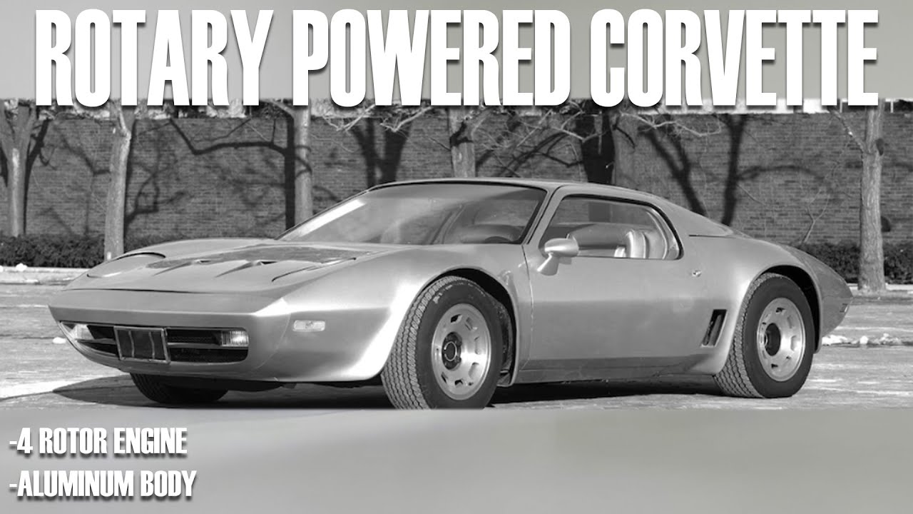When Chevrolet installed a Rotary engine into a Mid-Engine Supercar ...