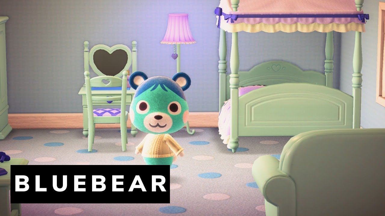 BLUEBEAR House Tour | Animal Crossing: New Horizons - YouTube