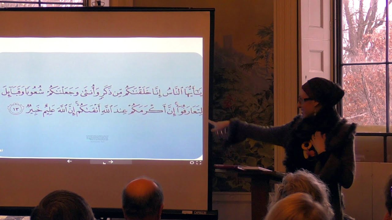 King's Chapel Lecture on Islam by Celene Ibrahim 1-10-16 - YouTube