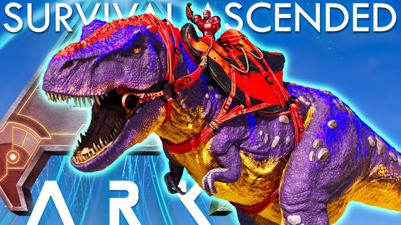 Ark: Survival Ascended - REX TAMING & BASE BUILDING! ASA E22 Ark ...