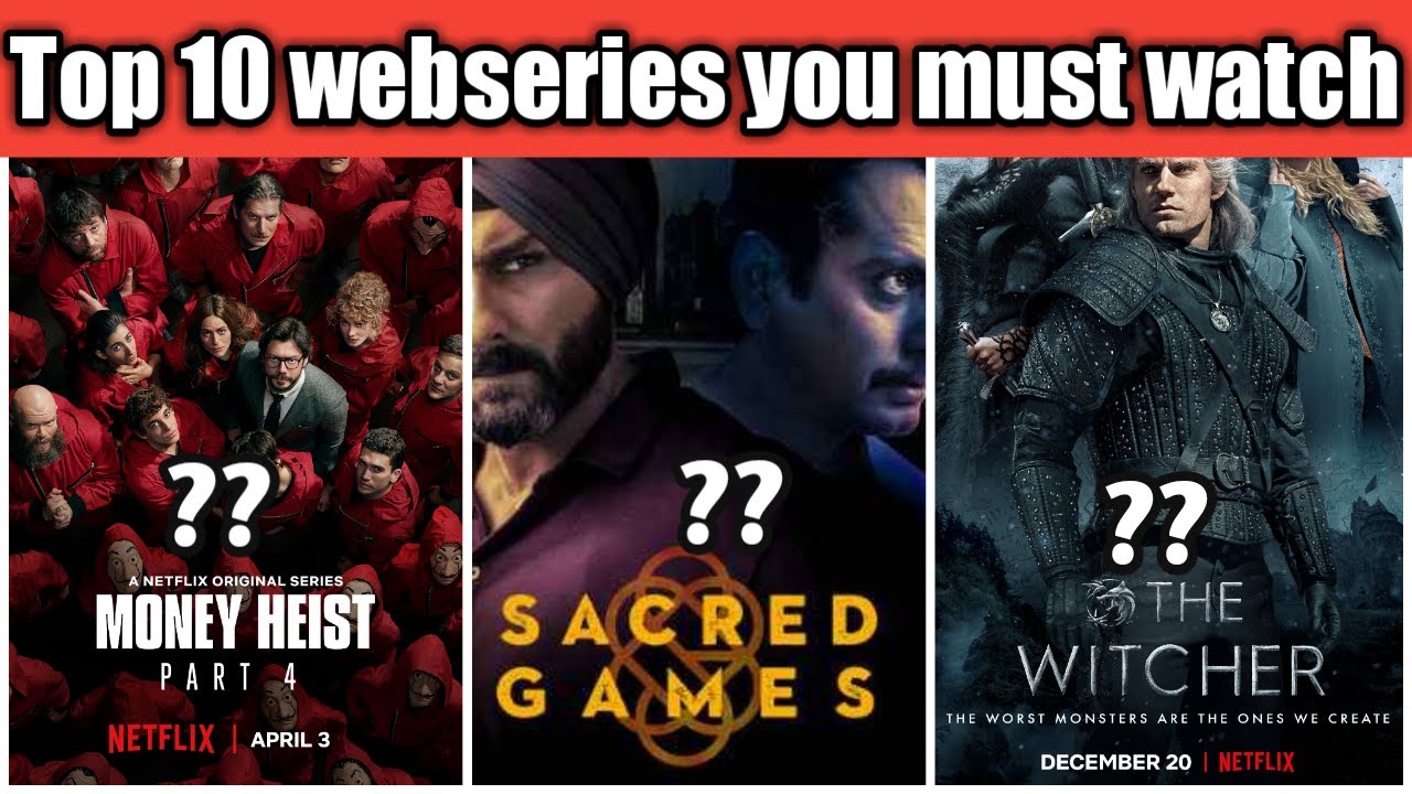 Top 10 Webseries You must watch | Webseries | TOP 10 - YouTube