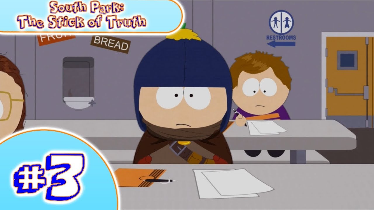 South Park The Stick of Truth (PS4) Part 3| Let's Rescue Craig! - YouTube