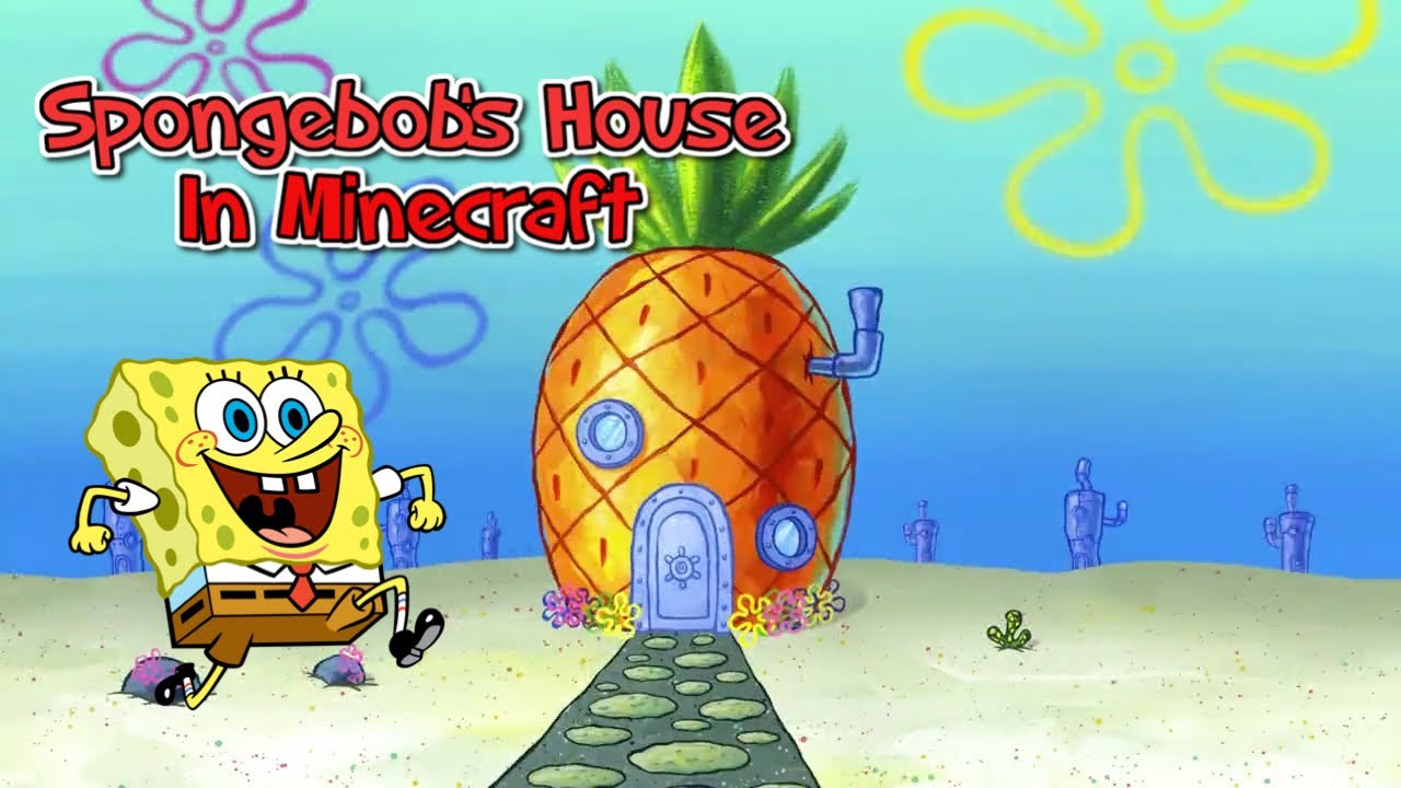 How To Make Spongebob’s House | Minecraft | Tutorial | - YouTube
