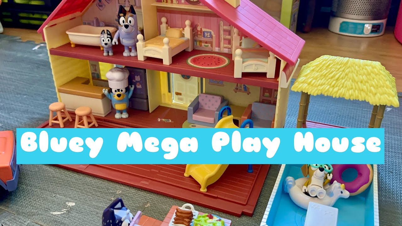 Bluey Ultimate Mega Play Set from Costco - Unboxing toy - YouTube
