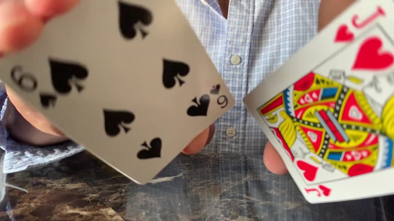 Shuffling Cards In Slow Motion - YouTube