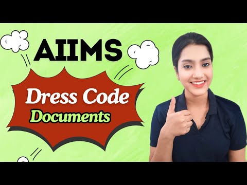 AIIMS dress code | AIIMS Exam me kya kya lekar Jana hai | AIIMS BSc nursing | AIIMS Paramedical ...
