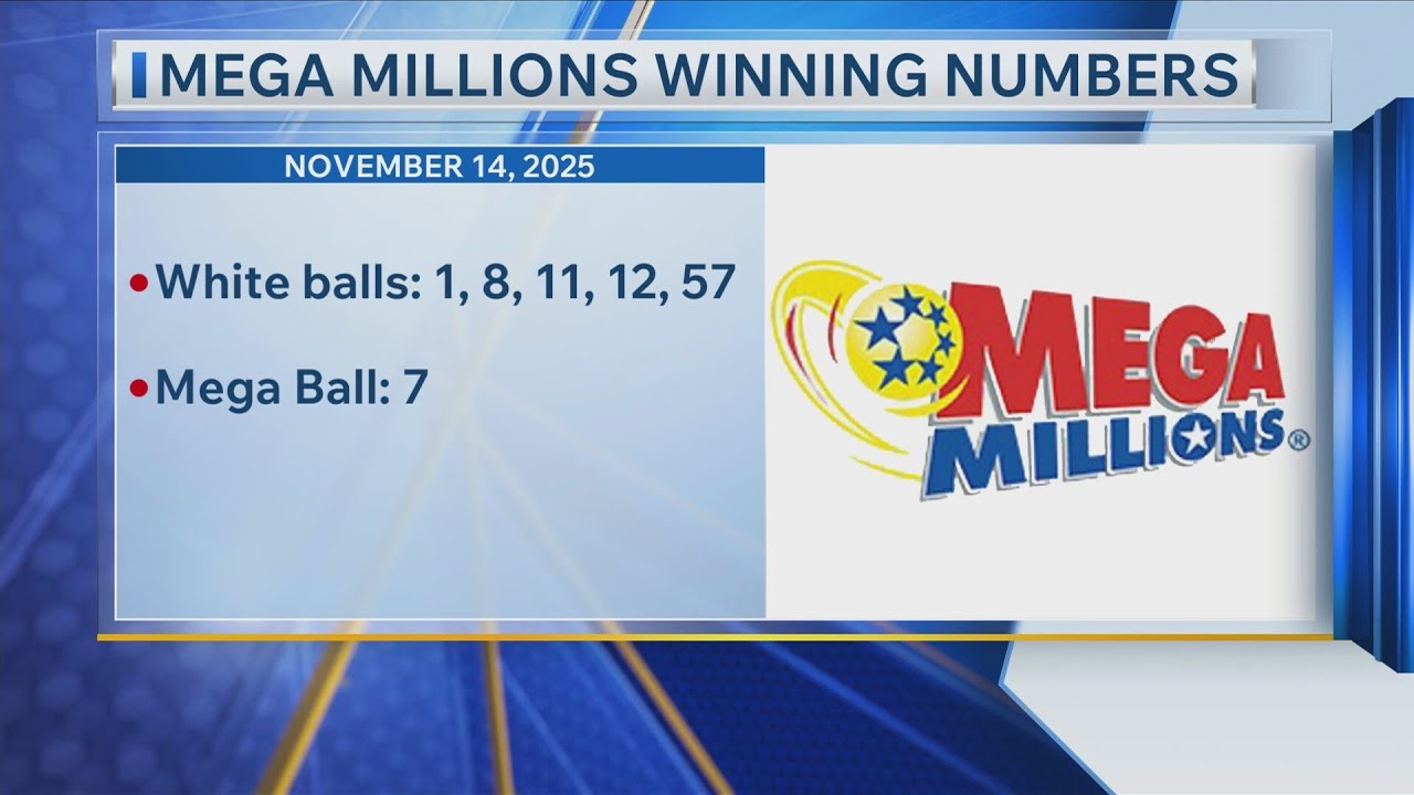 Mega Millions Drawing - 11/14/25 - YouTube
