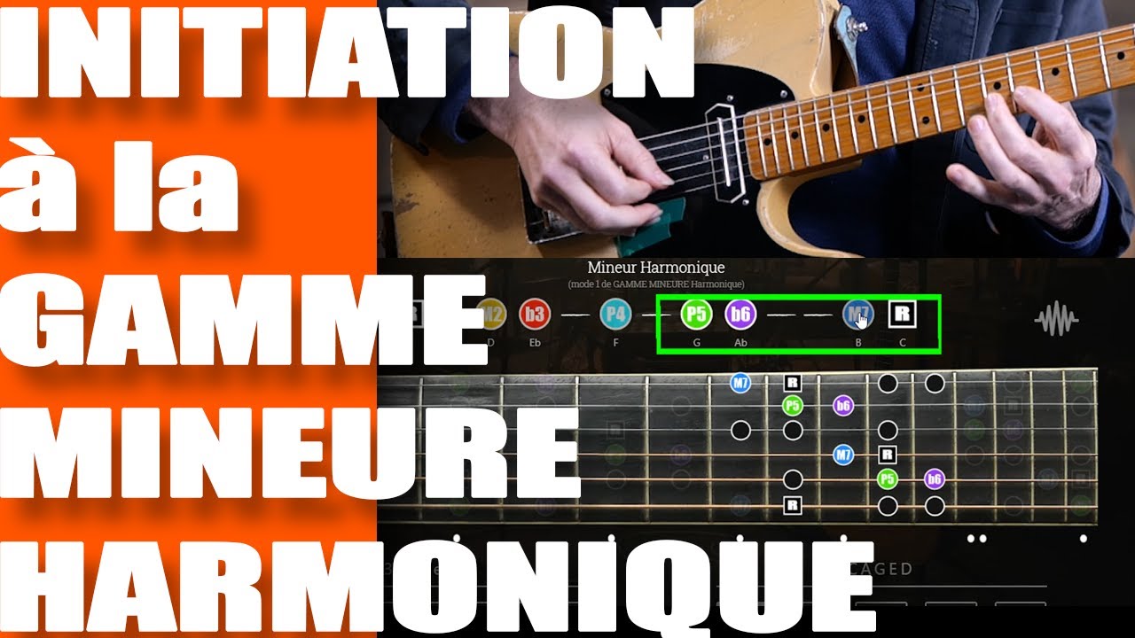 INITIATION à la GAMME MINEURE HARMONIQUE - YouTube