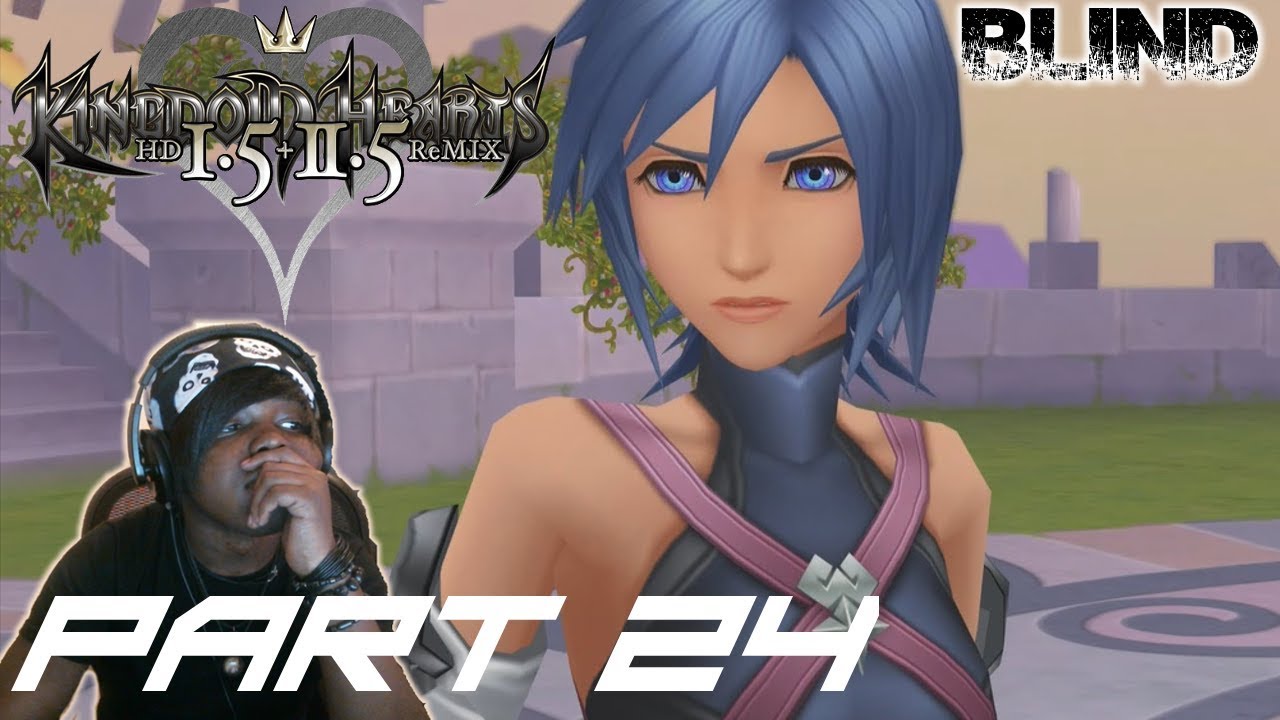 Aqua Kingdom Hearts Birth By Sleep Walkthrough Gameplay [blind