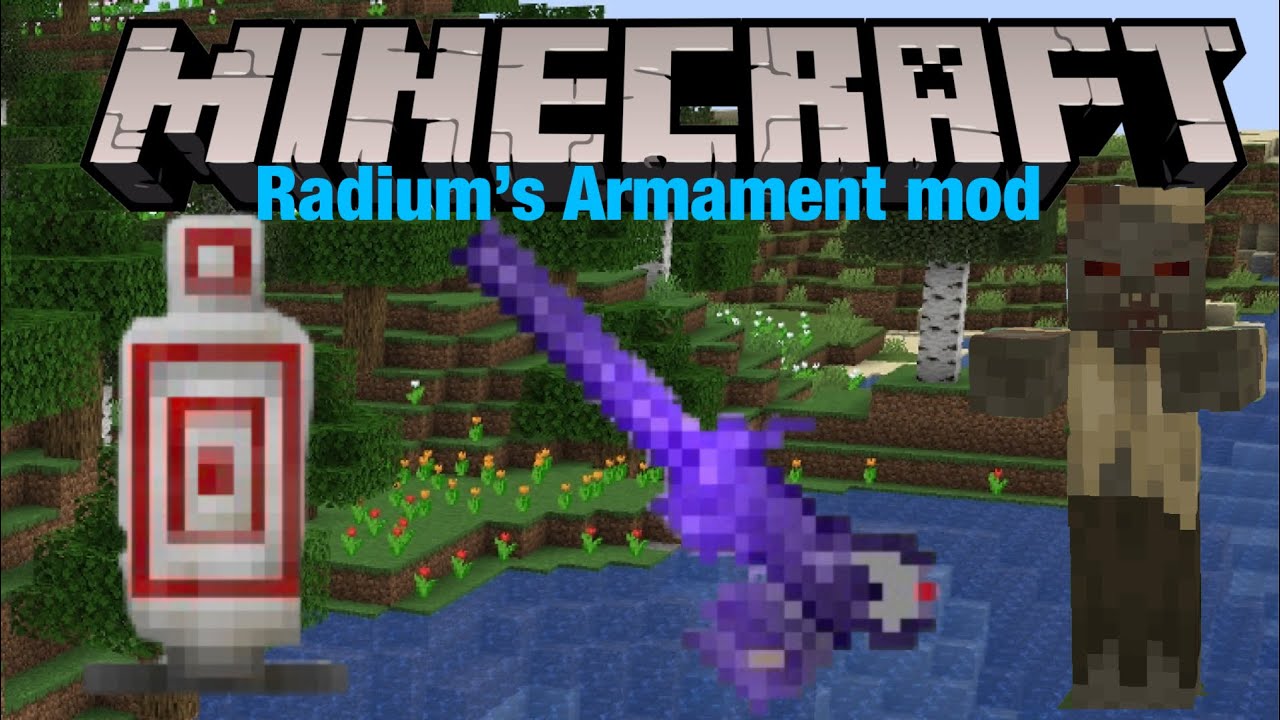 Minecraft (Radium’s Armament mod) going over the rest - YouTube
