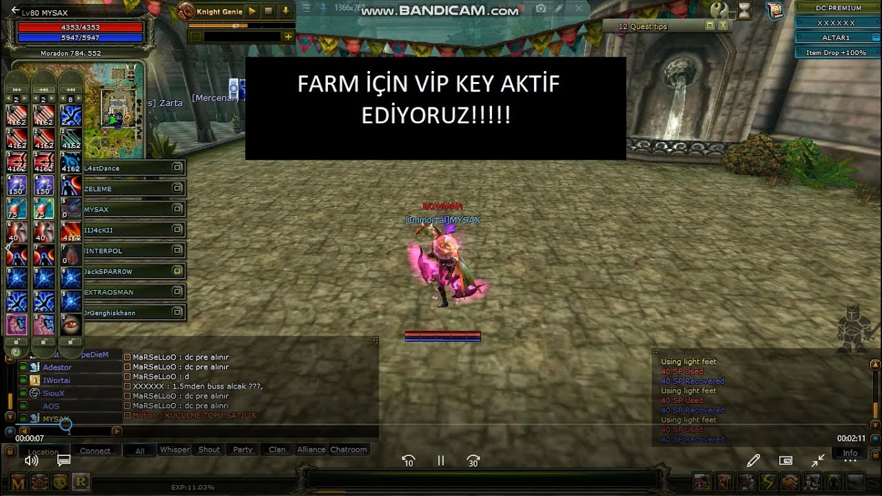 KNİGHT ONLİNE VİP KEY AKTİF ETMEK 2020 - YouTube