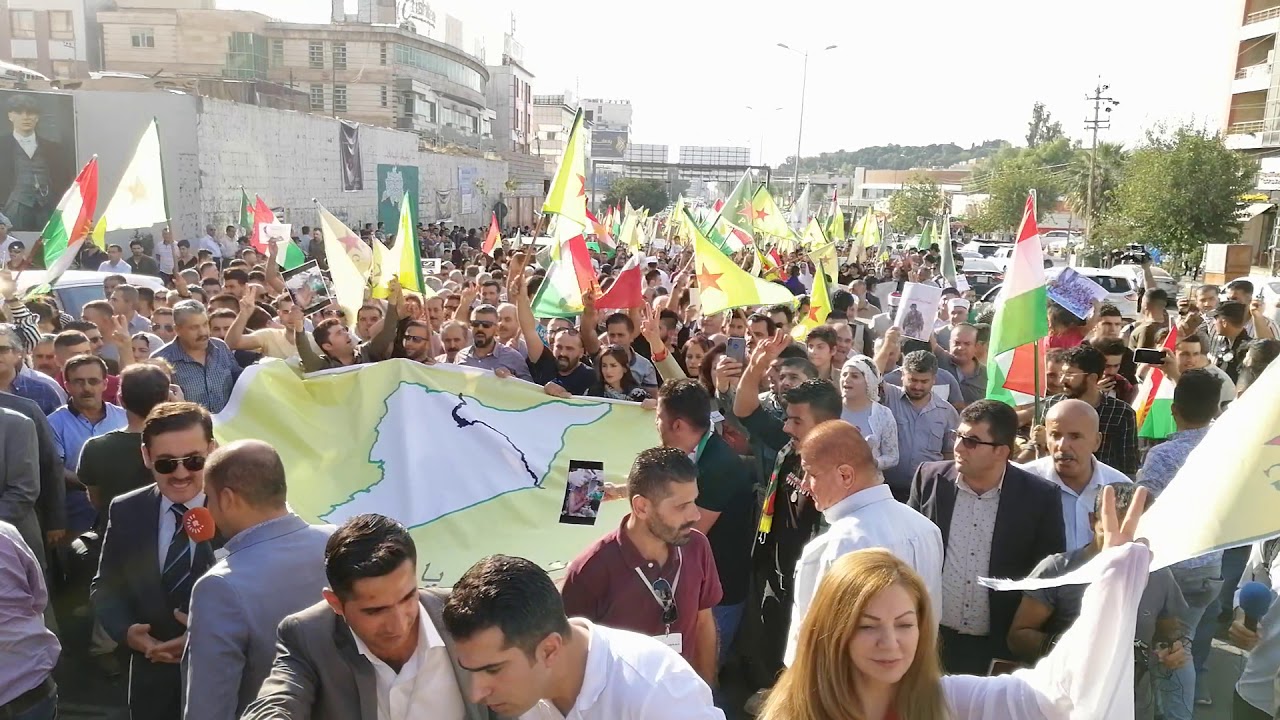 سلاڤ ژبۆ شرڤانانی رۆژاڤا save rojava - YouTube