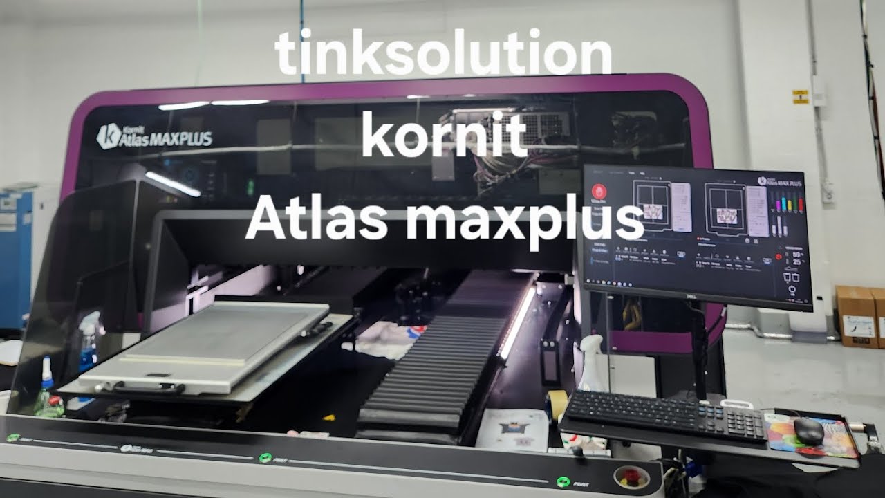 kornit Atlas maxplus start! - YouTube
