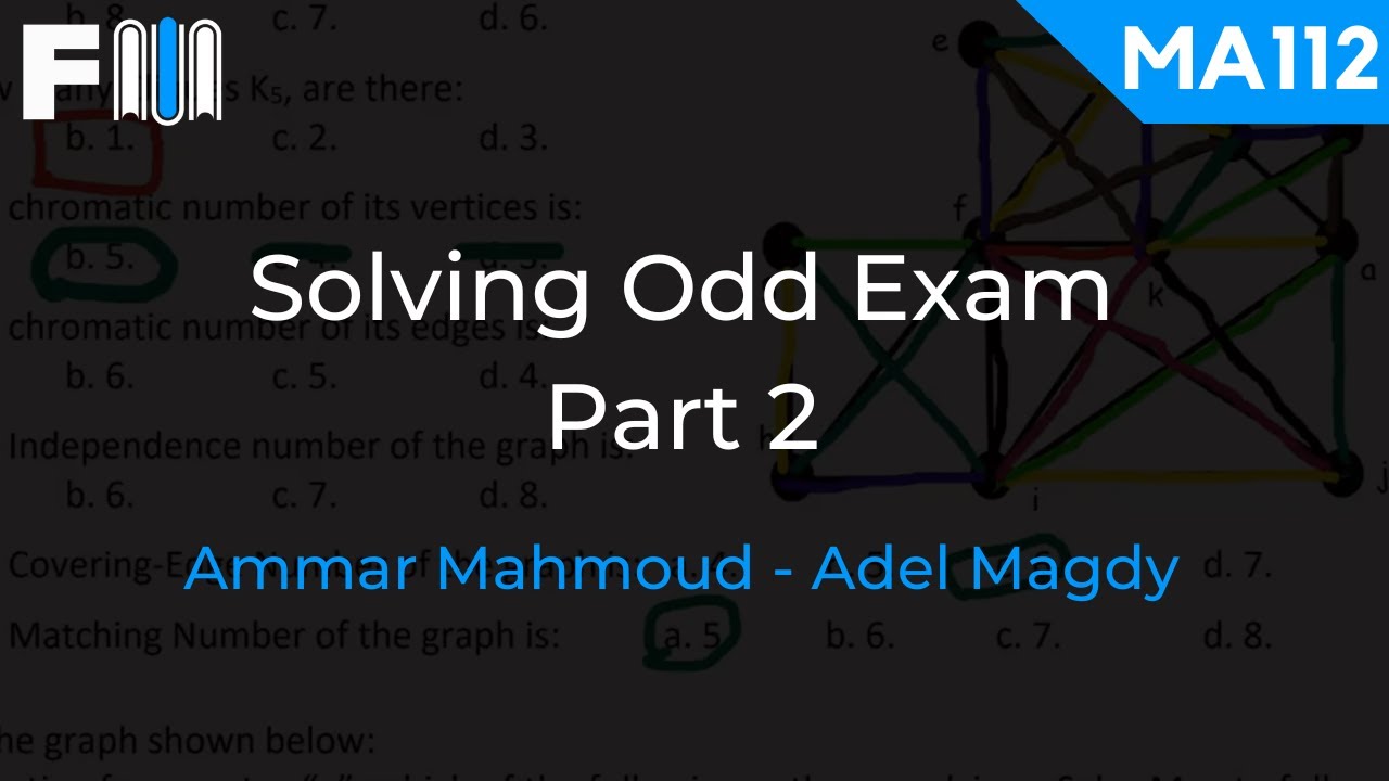 Discrete Math | Odd Exam | Part 2 - YouTube