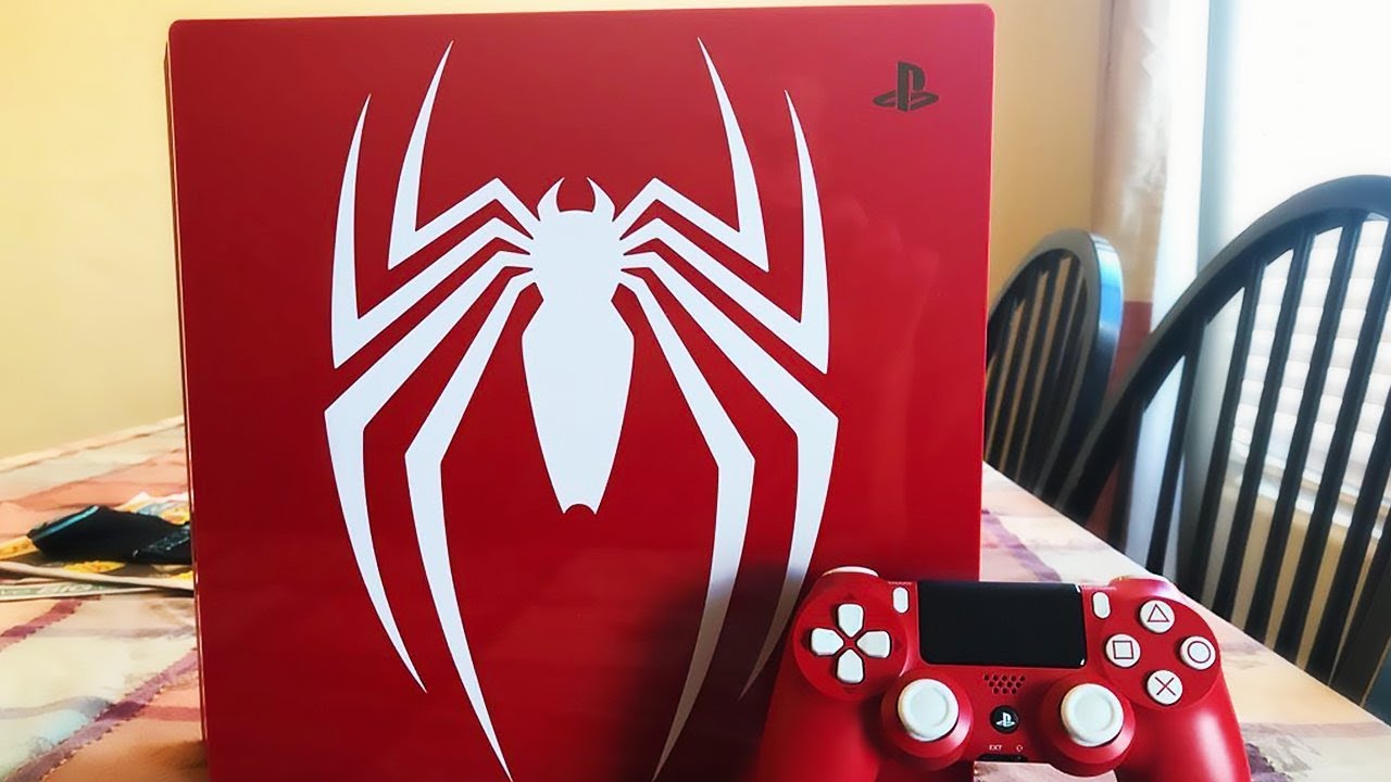 UNBOXING THE MOST BEAUTIFUL CONSOLE EVER... (PS4 Pro Spiderman Limited ...