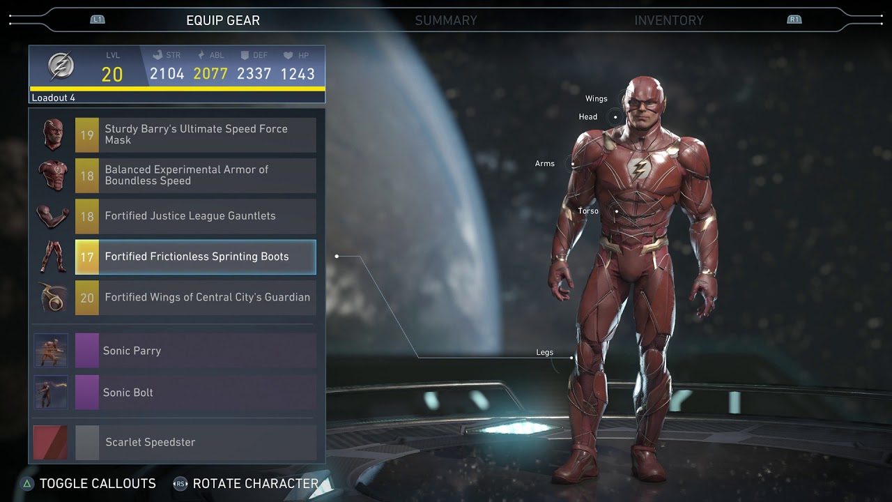 The Flash Justice League Movie Gear | Injustice 2 - YouTube
