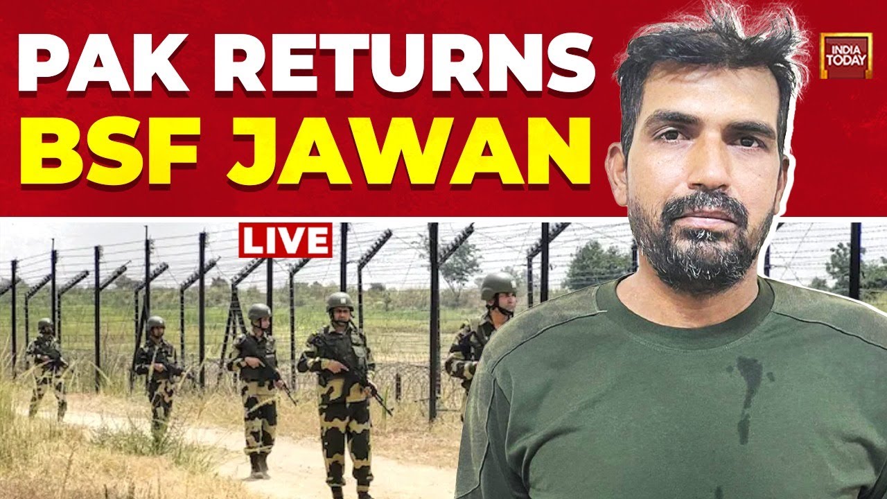 Pakistan Returns BSF Jawan LIVE: India Gets Back BSF Jawan Purnam Kumar ...