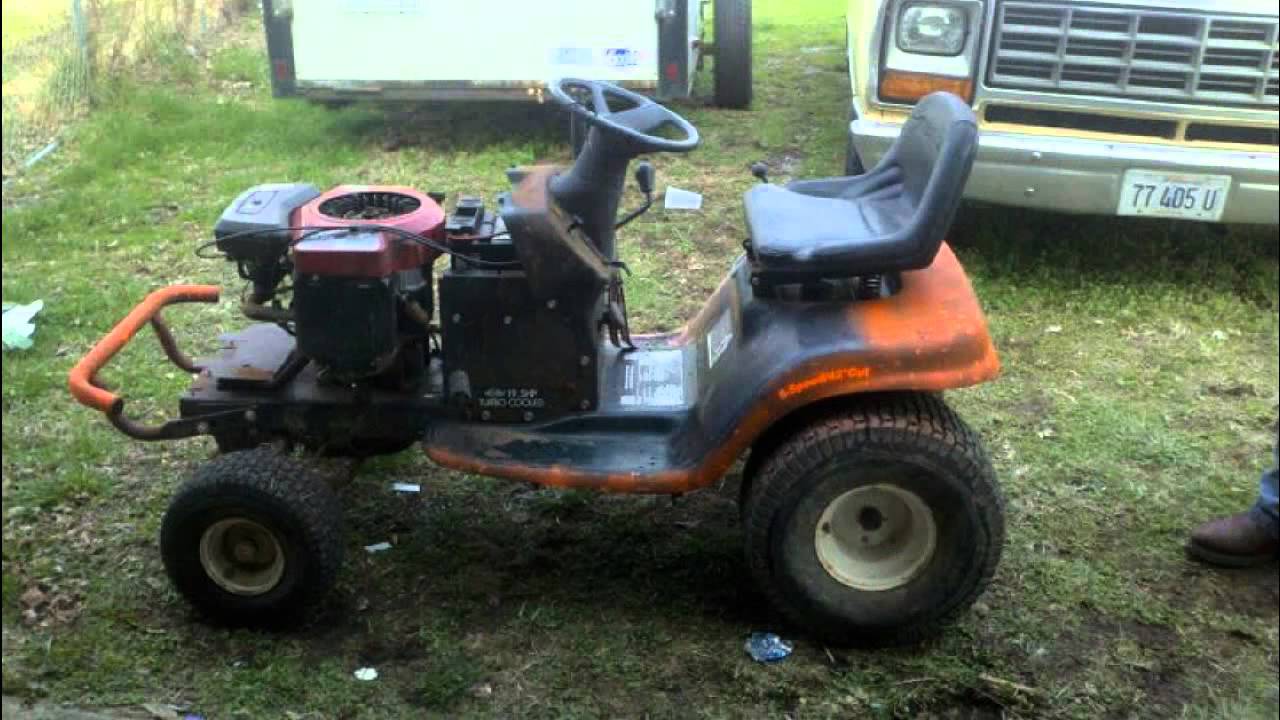 Redneck lawn mowers - YouTube