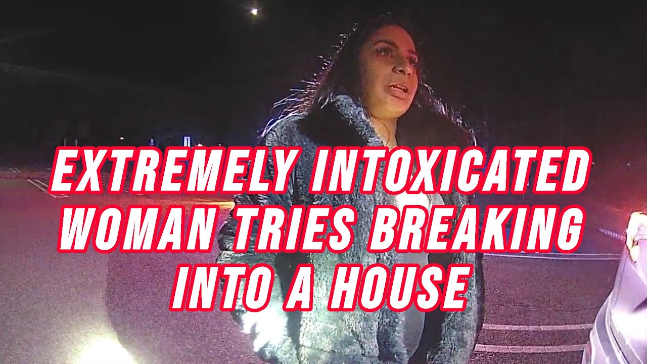 Extremely Intoxicated Woman Tries Breaking Into a House Before DWI ...