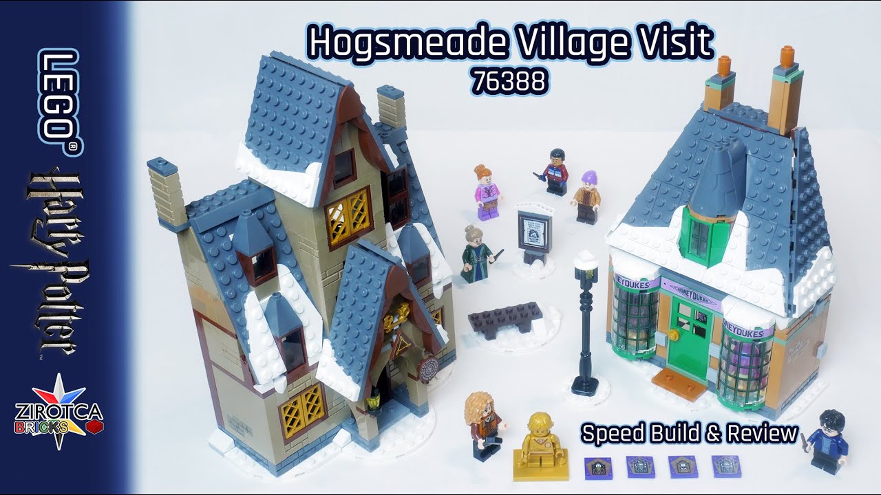 LEGO 76388 Harry Potter Hogsmeade Village visit - How to build LEGO ...