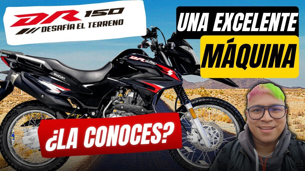 Suzuki DR150 | Imparable | Conócela a detalle - YouTube