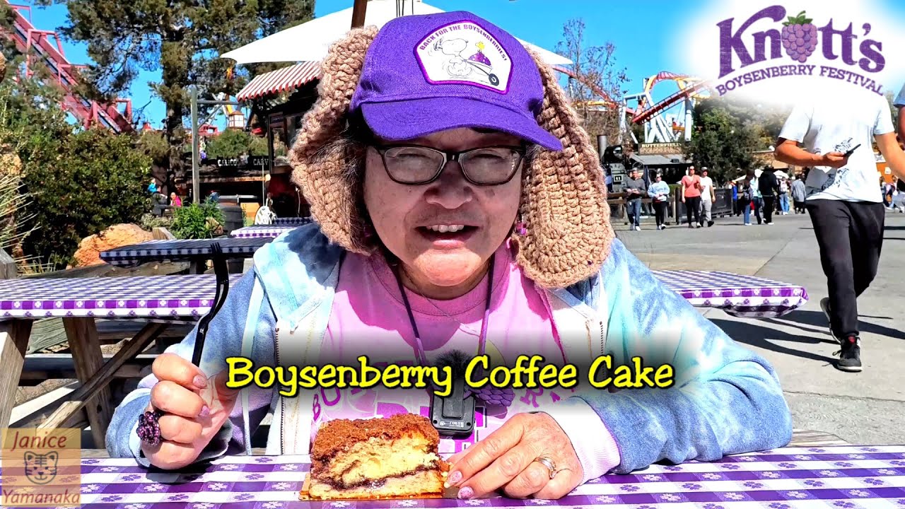 2024 Knott's Boysenberry Festival: Boysenberry Coffee Cake - YouTube