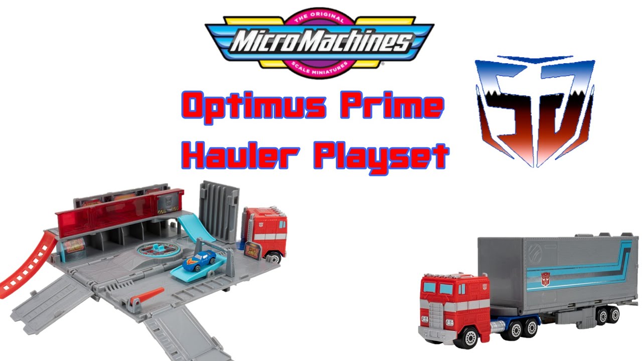 Toy Review Micro Machine Optimus Playset - YouTube