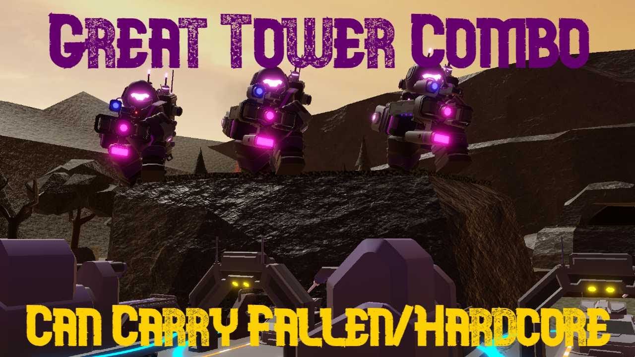 Great Tower Combo (Tower Defense Simulator Roblox) - YouTube