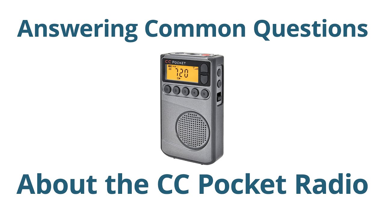 CC Pocket Radio Common Questions - YouTube