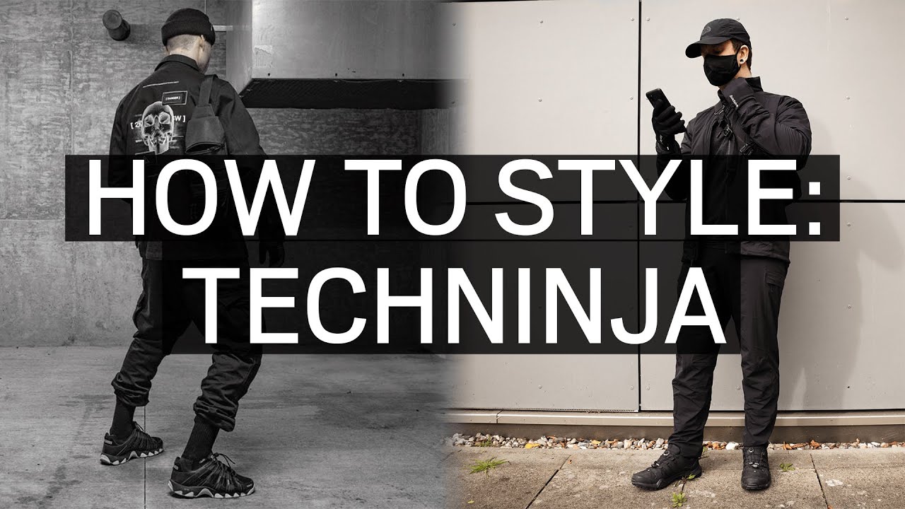 So stylest du ein TECHNINJA Outfit | Techwear Guide - YouTube